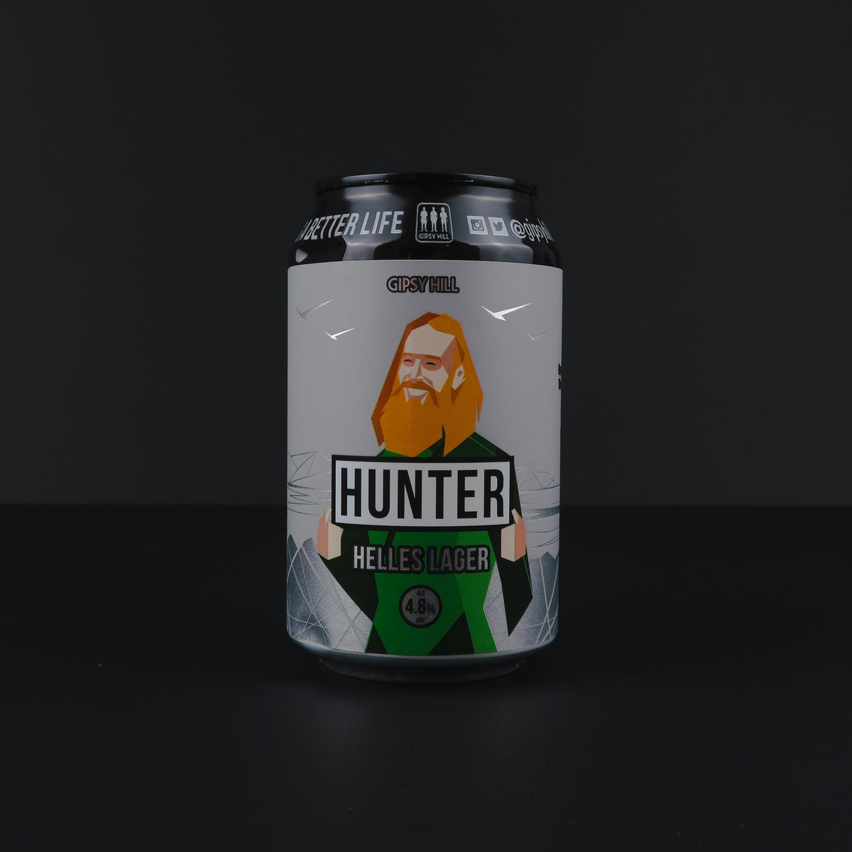 Hunter, Hells Lager - Gipsy Hill Brewing | Booze Box
